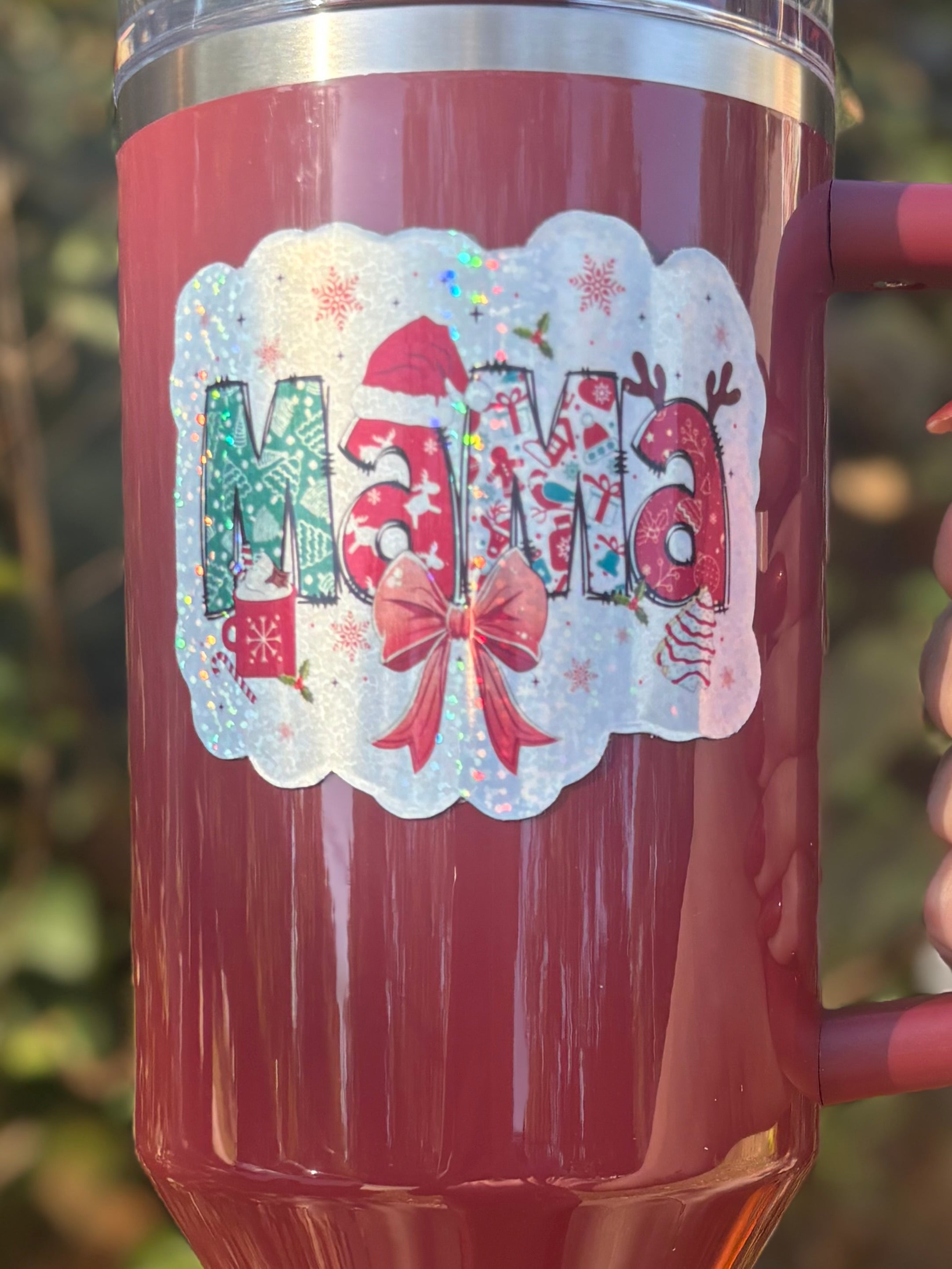 Mama Festive Magnet – Poppy Loves Co